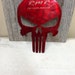 Custom Powder Coated Punisher Skull Metal Artwork - Etsy