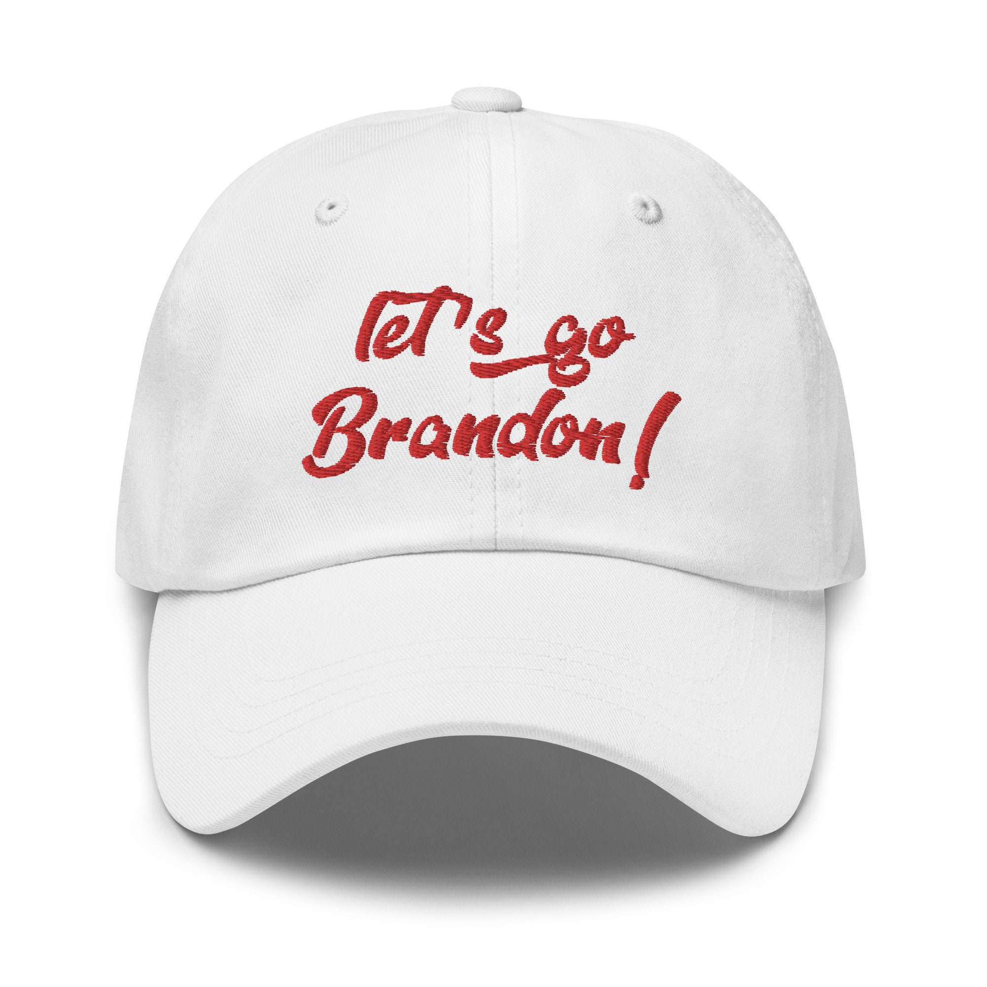 Let's Go Brandon Embroidered Dad hat, Let's Go Brandon Cap, FJB. sold ...