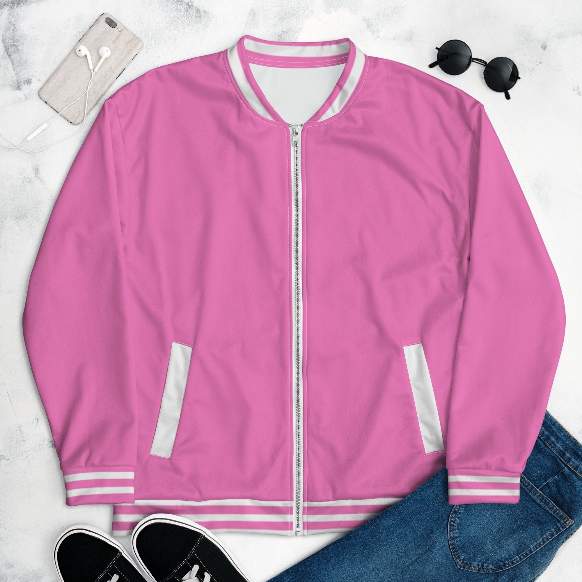 Steven Universe Unisex Bomber Jacket Future Pink Top Cosplay - Etsy