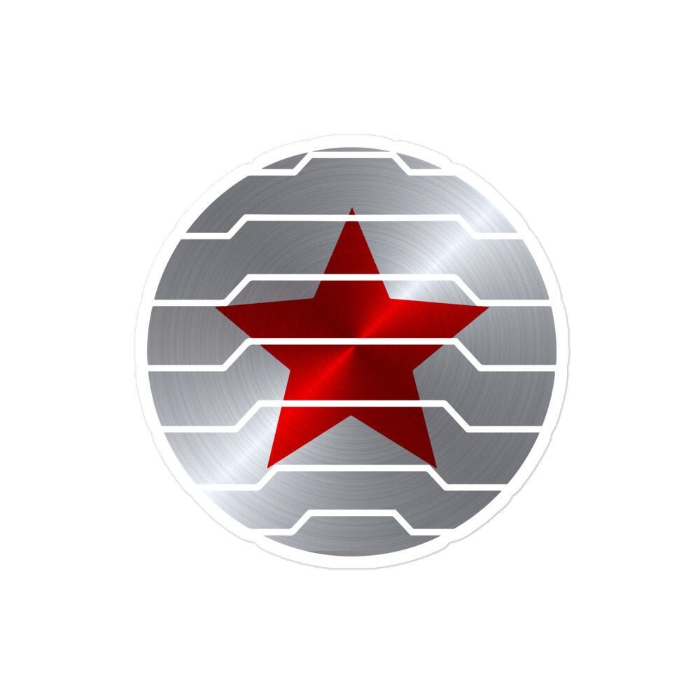 Bucky Barnes Winter Soldier laptop stickers | Etsy