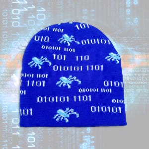 Cyber Spider Graphic Streetwear Knit Skull Cap Personalized Y2K Unisex ...
