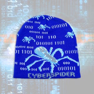 Cyber Spider Graphic Streetwear Knit Skull Cap Personalized Y2K Unisex ...