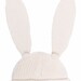 Charles Jeffrey Loverboy Chunky Rabbit Knitted Beanie White - Etsy