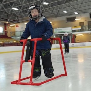 Whiz Kid Ice Skating Trainer With Harness for 2 to 6 Year Olds. Watch ...