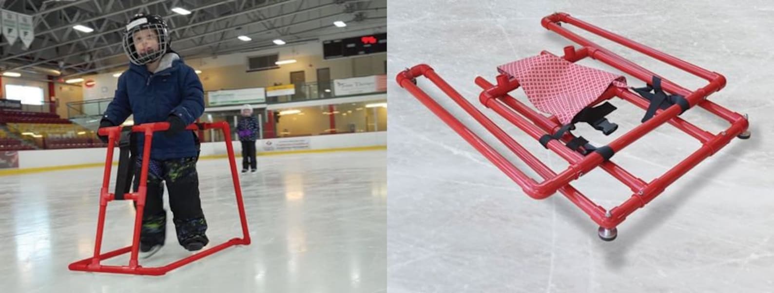 Whiz Kid Ice Skating Trainer With Harness for 2 to 6 Year Olds. Watch ...