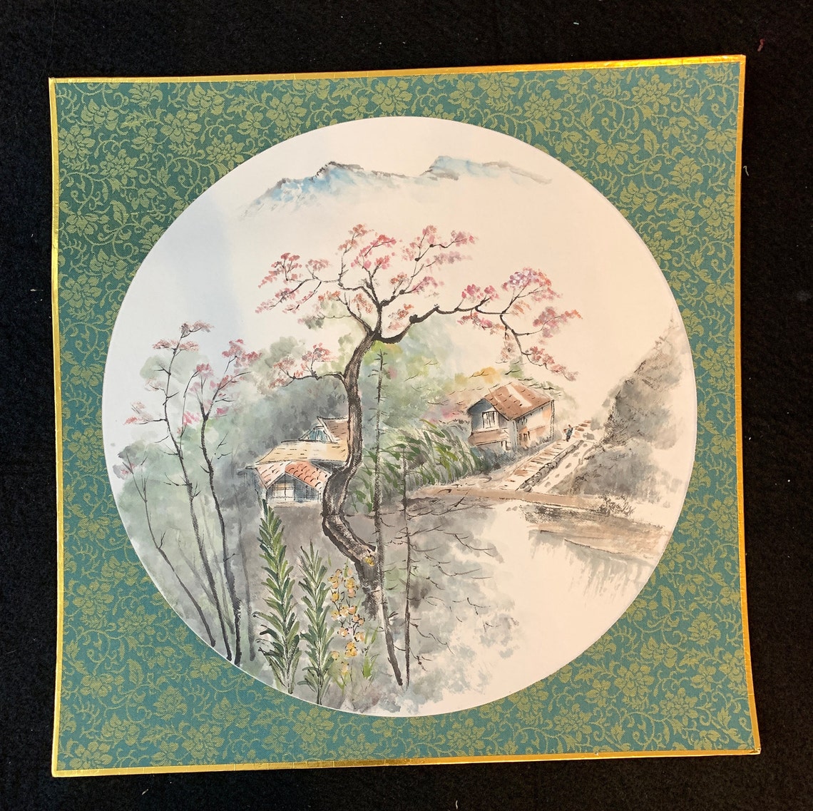 Chinese painting with frame - Etsy Polska