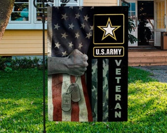 Military Garden Flag | Etsy