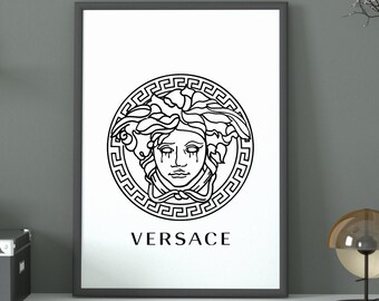 Versace poster | Etsy