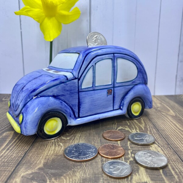 Car Piggy Bank - Etsy