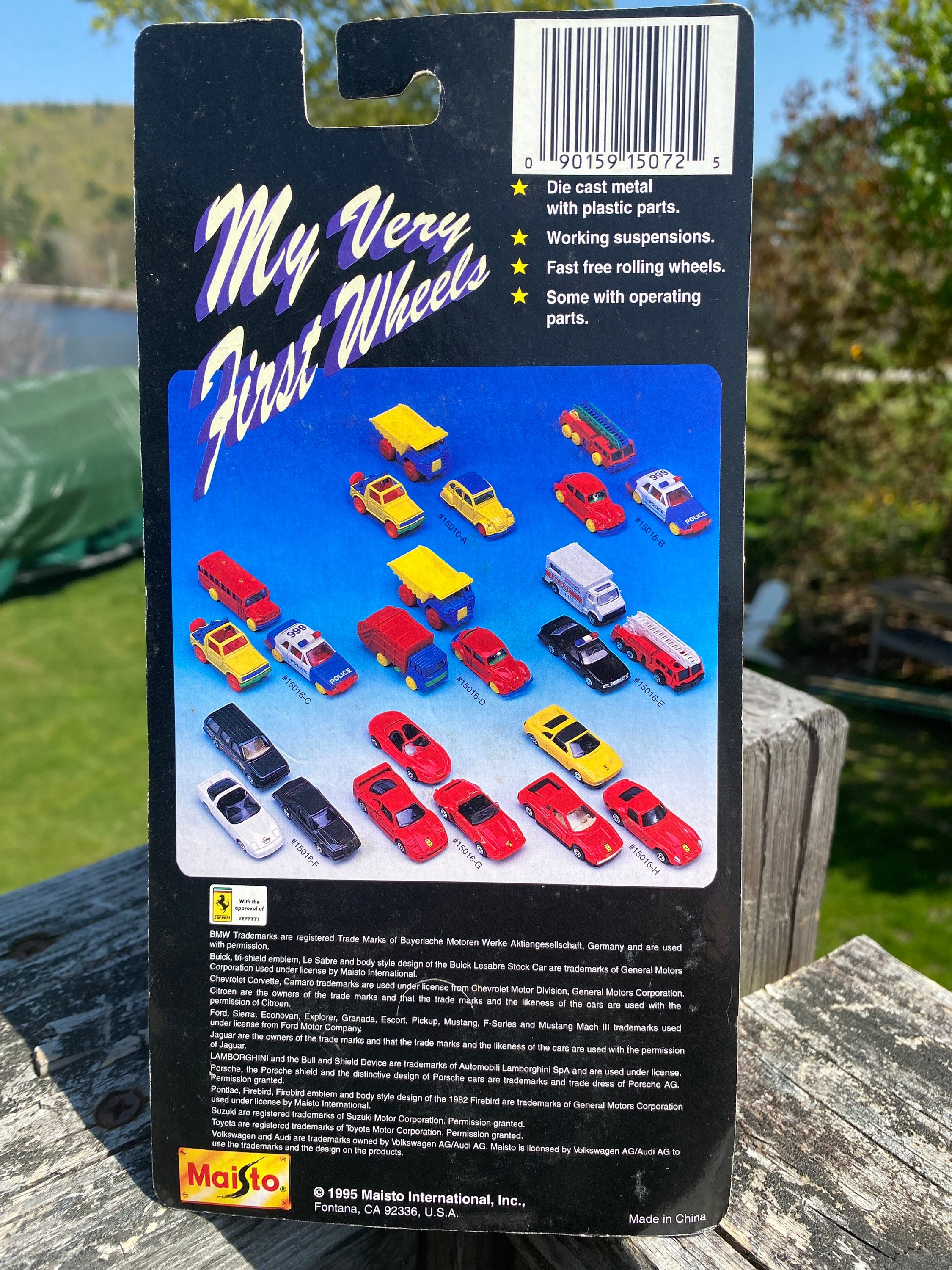 1995 Maisto My Very First Wheels 3-pack VW Beetle Ladder Fire - Etsy