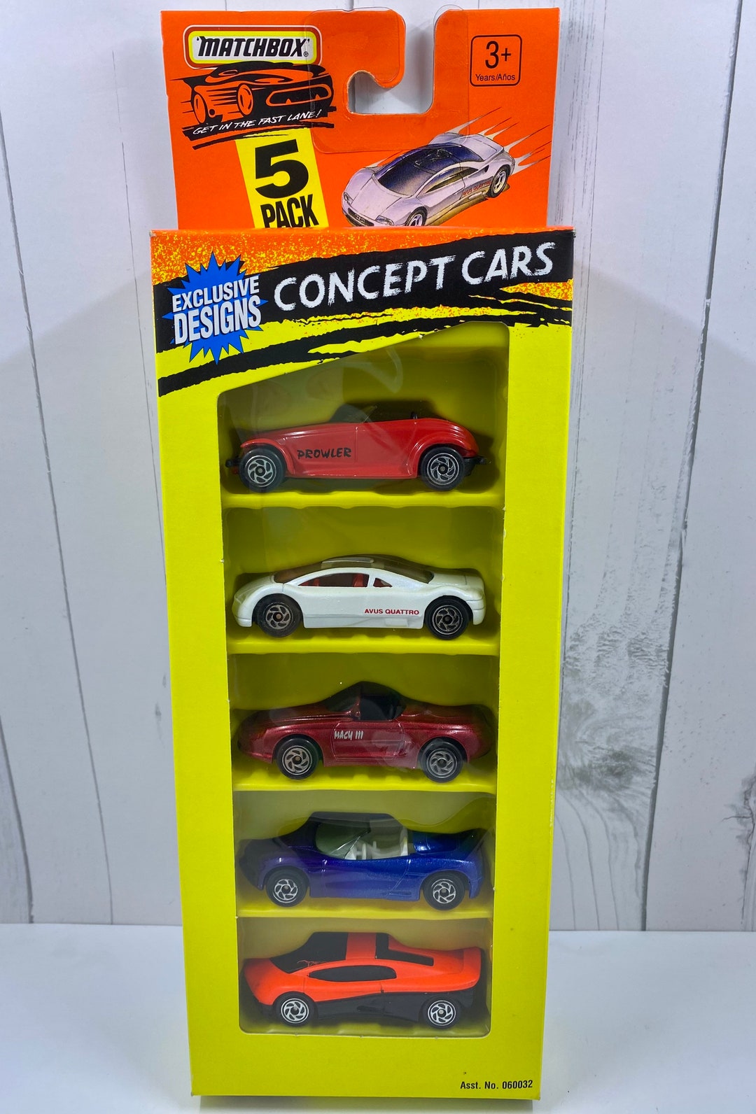 Vintage Matchbox CONCEPT CARS 5 Car Pack NOS 1996 - Etsy
