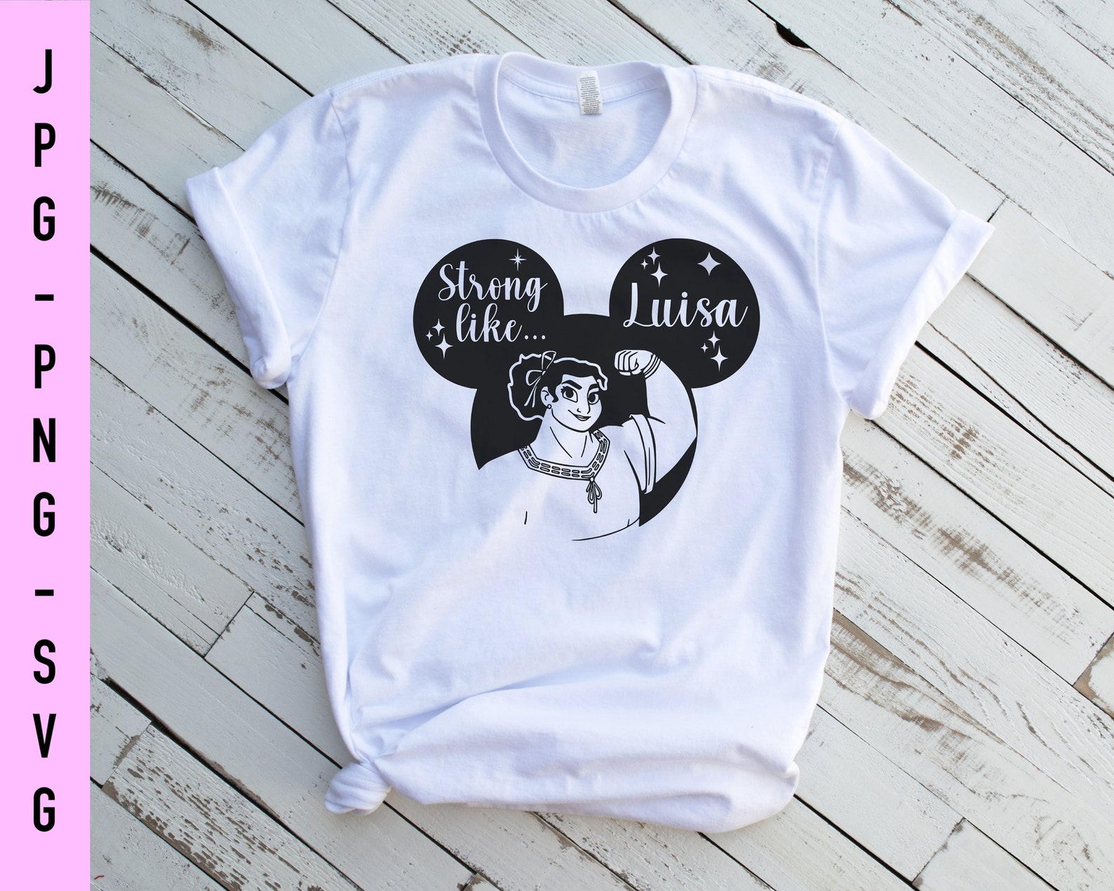 Luisa SVG| Strong Like Luisa| Encanto| Madrigal| Luisa Decal| Luisa ...