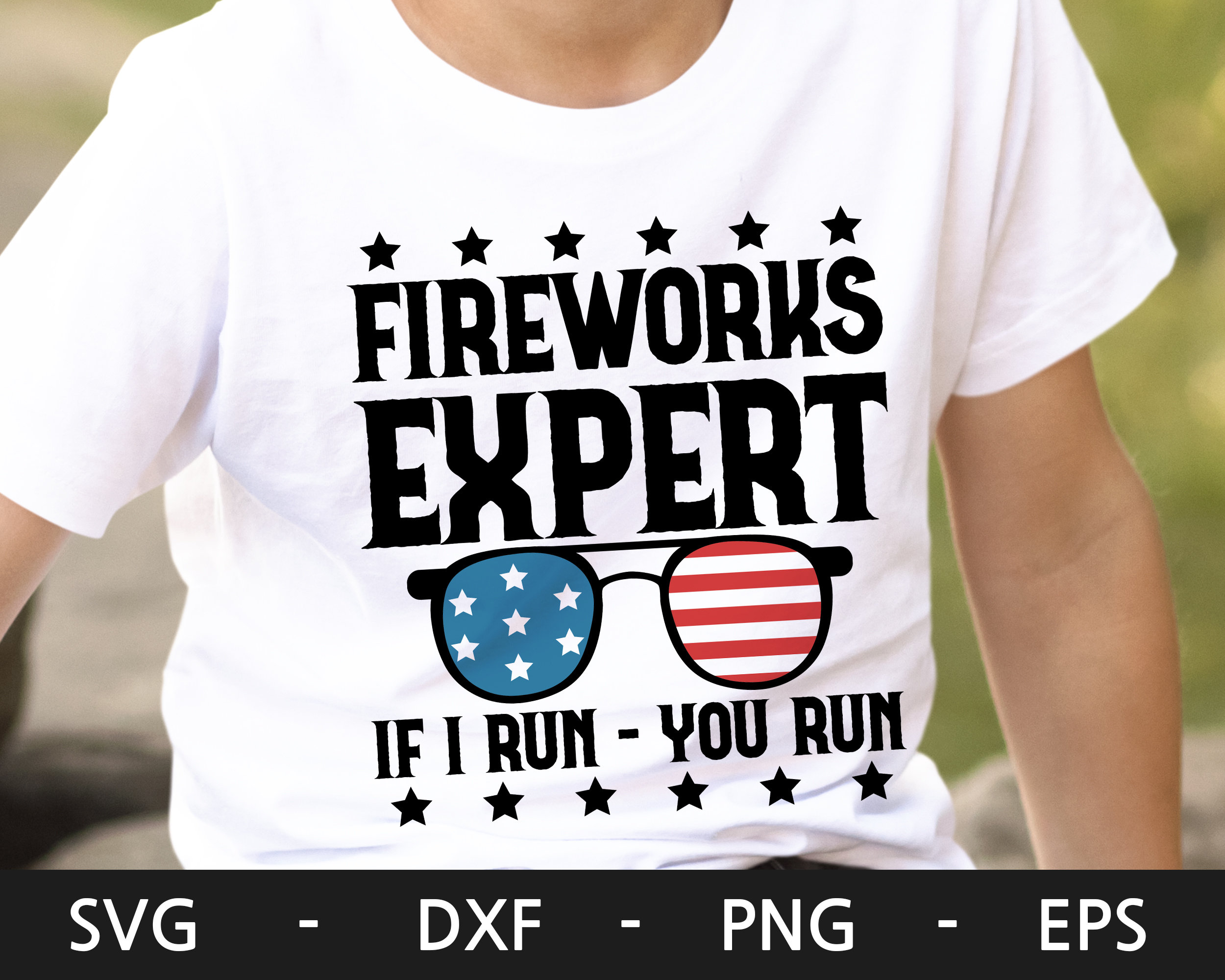 Fireworks Expert If I Run You Run Svg, 4th of July Svg, American Flag ...