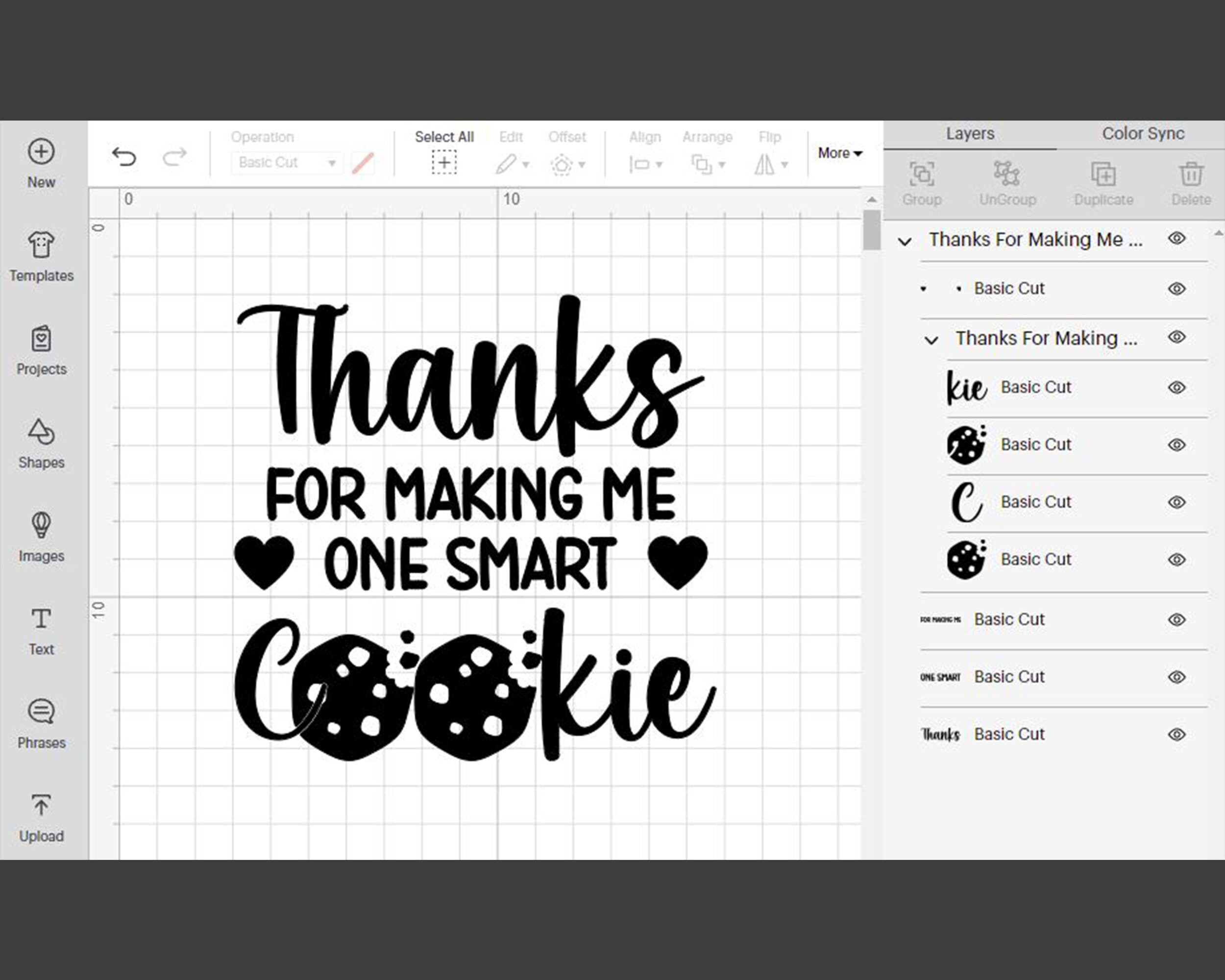 Thanks for Making Me One Smart Cookie Svg, Teacher Gift Svg, Teacher ...