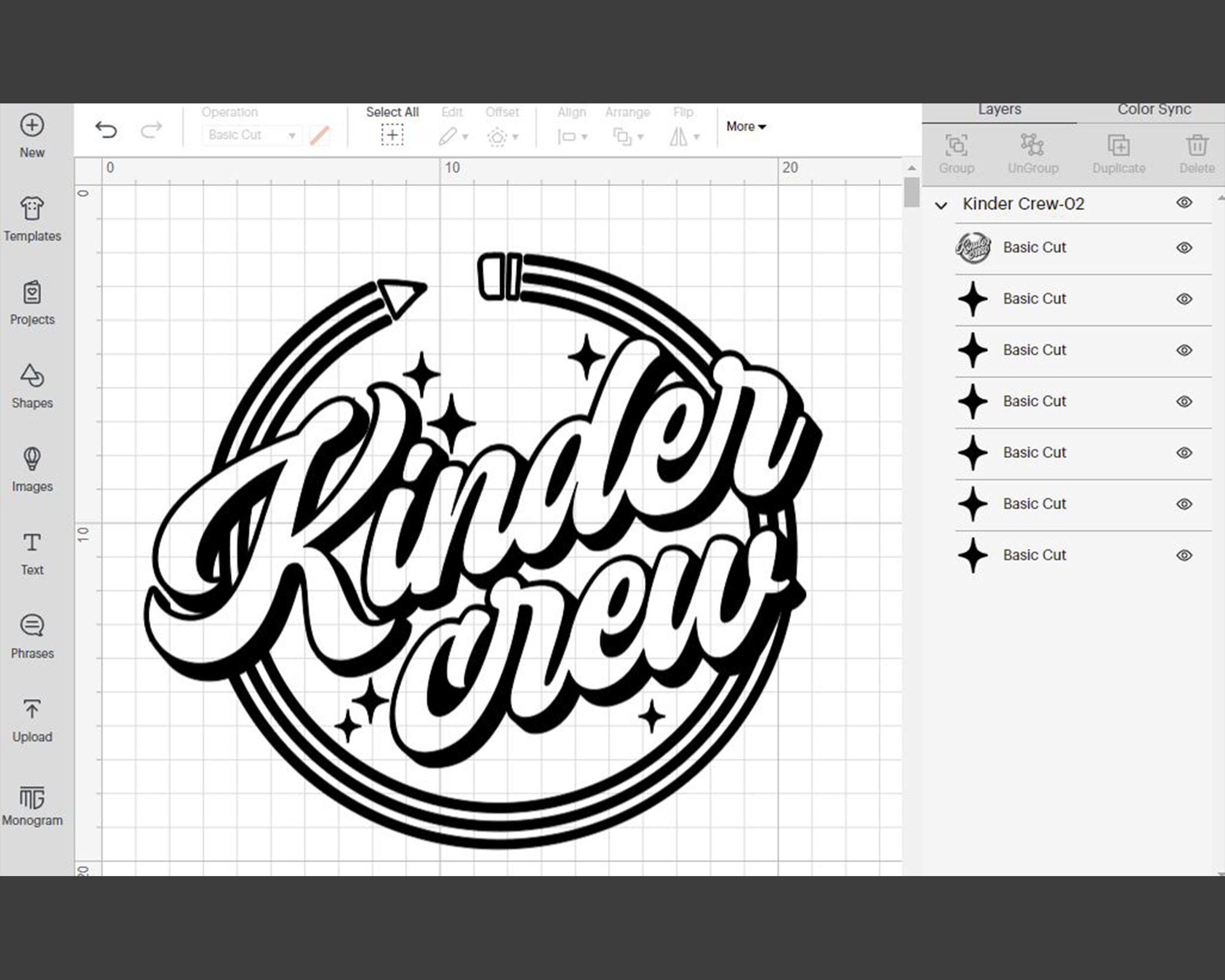 Kinder Crew Svg Kindergarten Svg Teacher Gift Kindergarten - Etsy