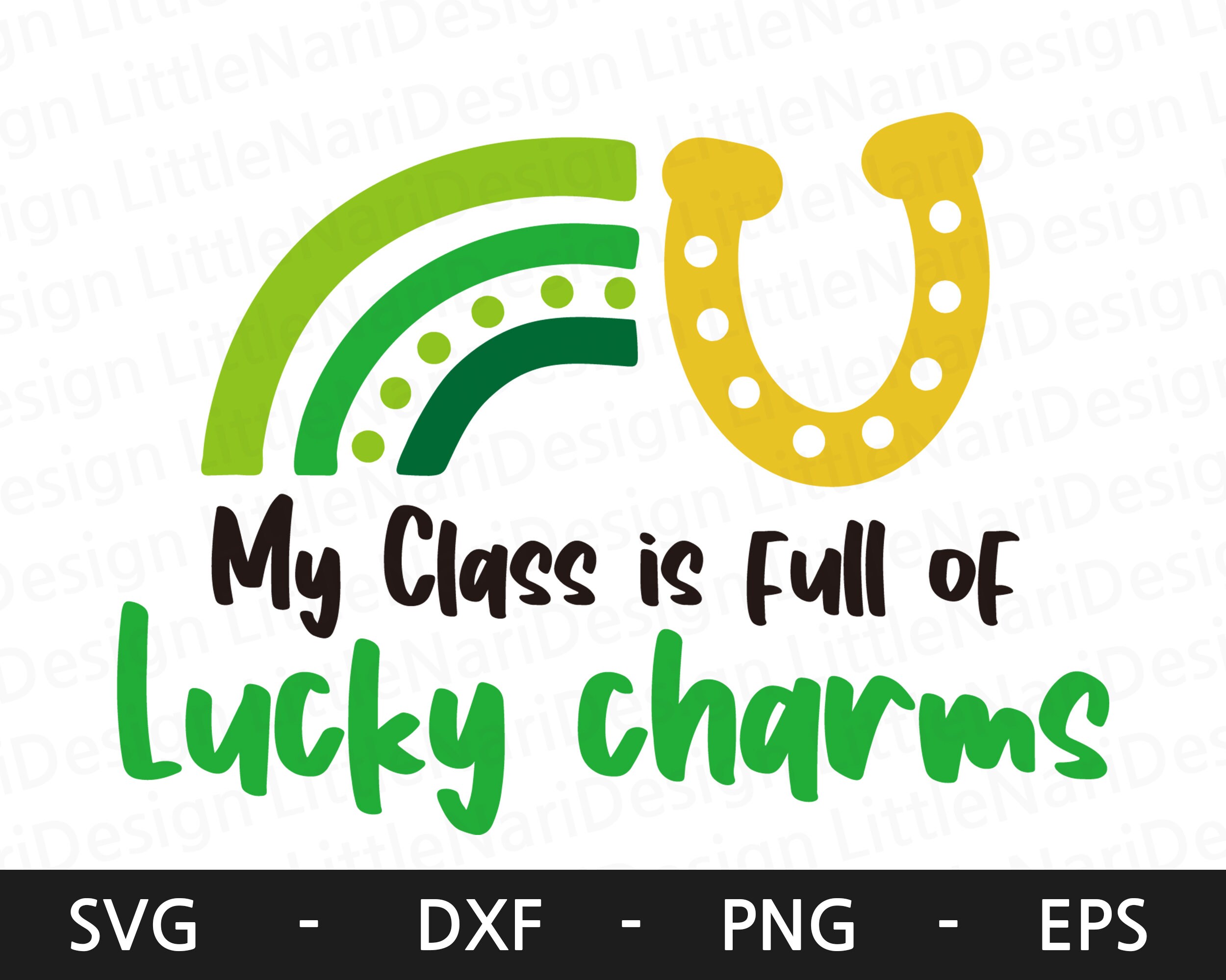 My Class is Full of Lucky Charms Svg Teacher Svg Happy St - Etsy