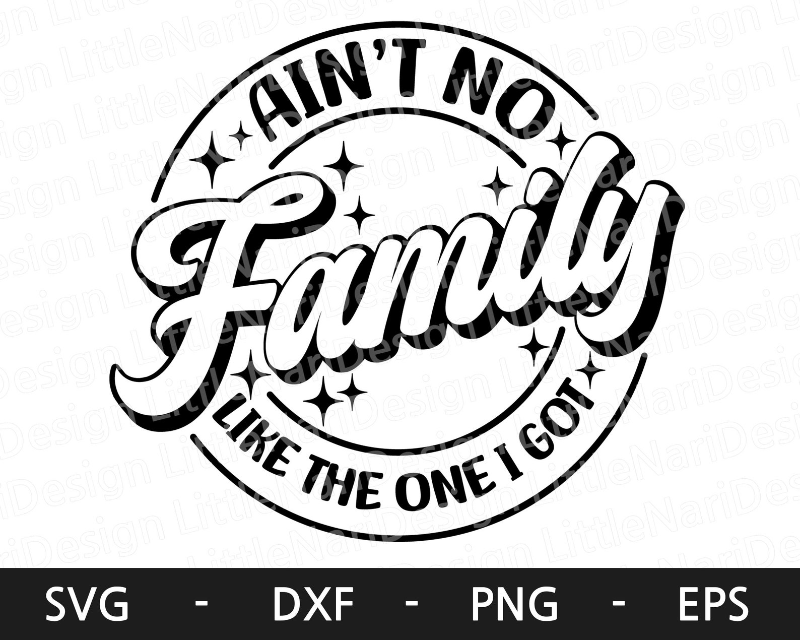 Ain't No Family Like the One I Got Svg Family Shirts Svg - Etsy Denmark