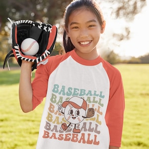 Baseball Cartoon Character Svg, Baseball Svg, Sports Shirt, Retro ...