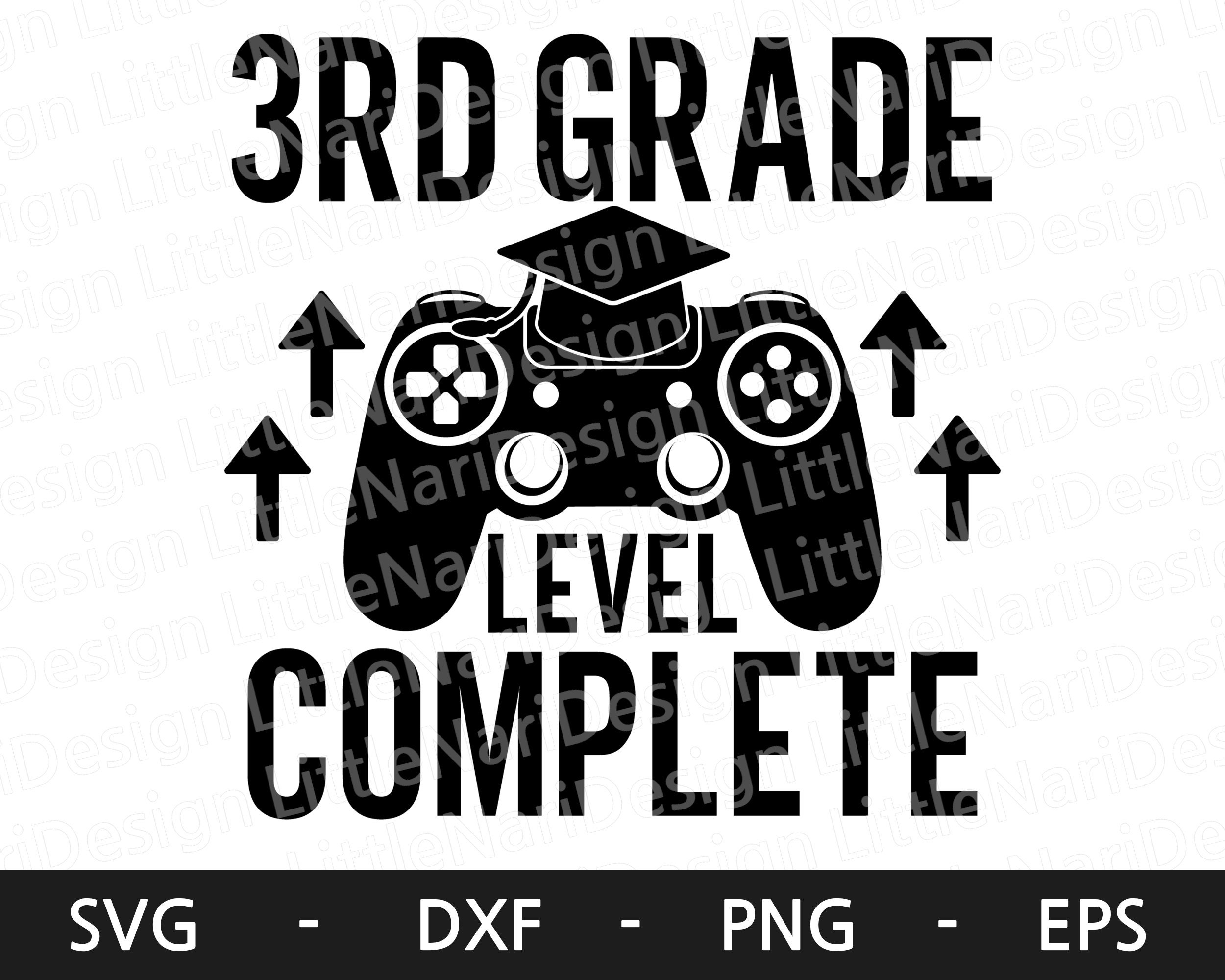 3rd Grade Level Complete Svg Last Day of School Svg 2023 - Etsy