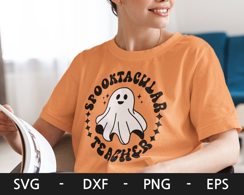 Spooktacular Teacher Svg Ghost Svg Halloween Svg Teacher - Etsy