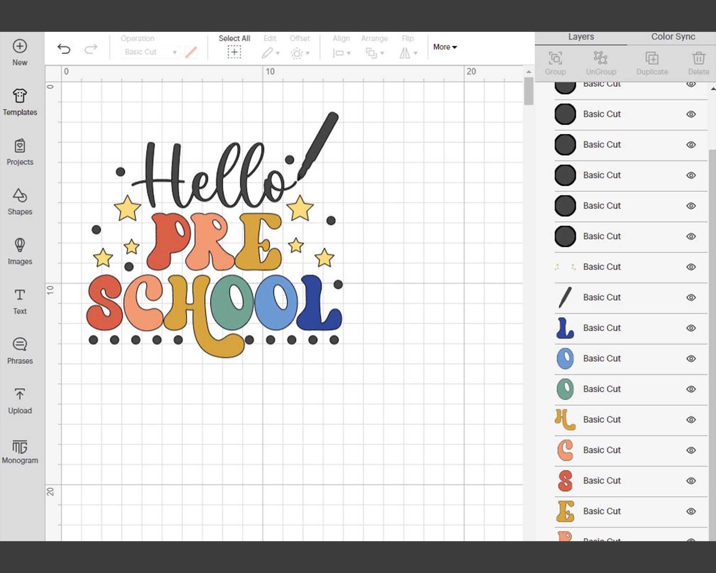 Hello Preschool Svg Preschool Svg Teacher Gift Svg - Etsy