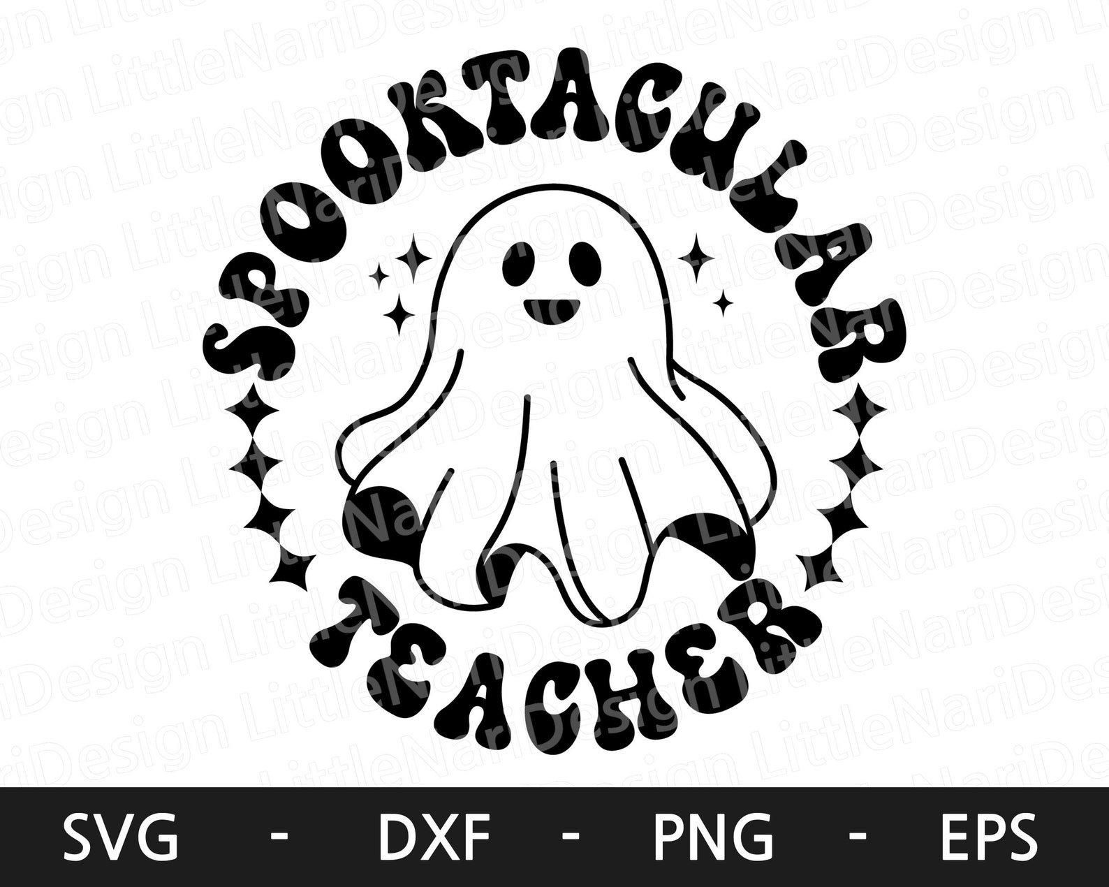 Spooktacular Teacher Svg Ghost Svg Halloween Svg Teacher - Etsy