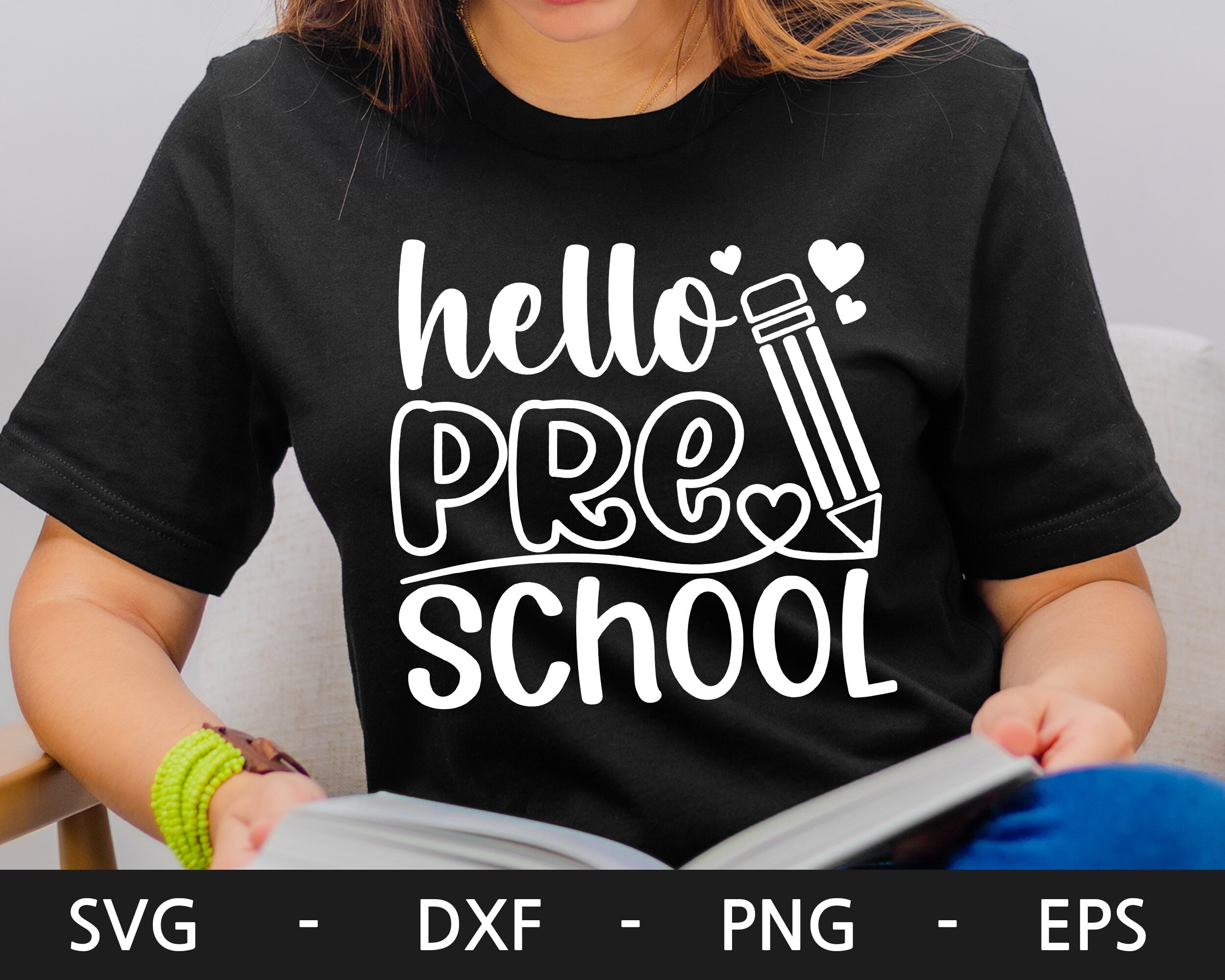 Hello Preschool Svg Preschool Svg Teacher Gift Svg - Etsy