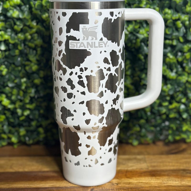 Cow Print Stanley Cup - Etsy