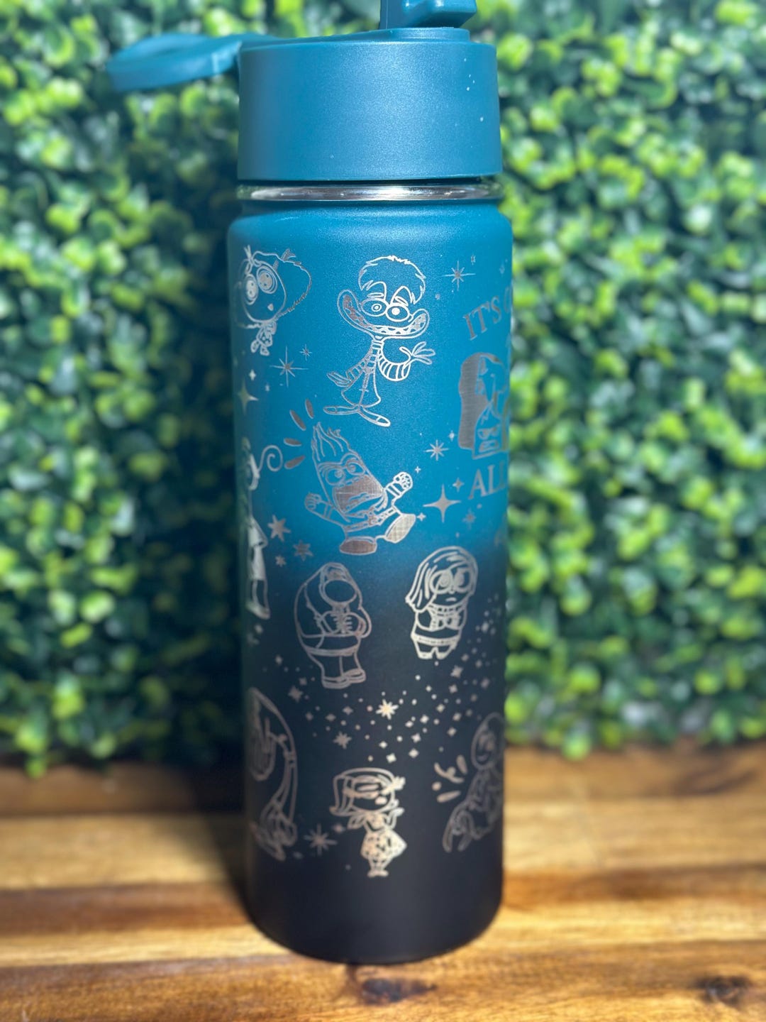 Customizable Inside Out 2 Stainless Steel Water Bottle - Etsy