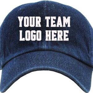 Custom Embroidered Baseball Cap: Design Your Own Dad Hat - Etsy