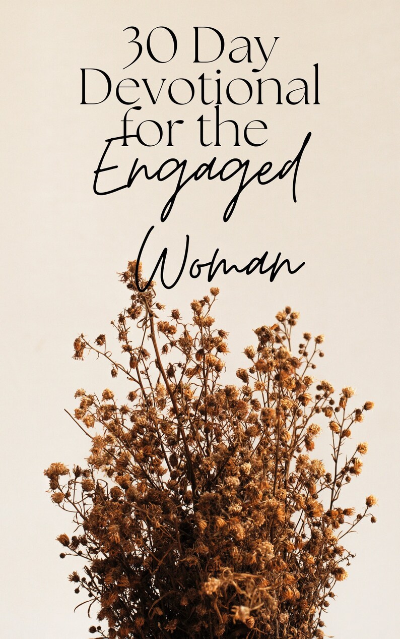 30 Day Devotional for the Engaged Woman - Etsy