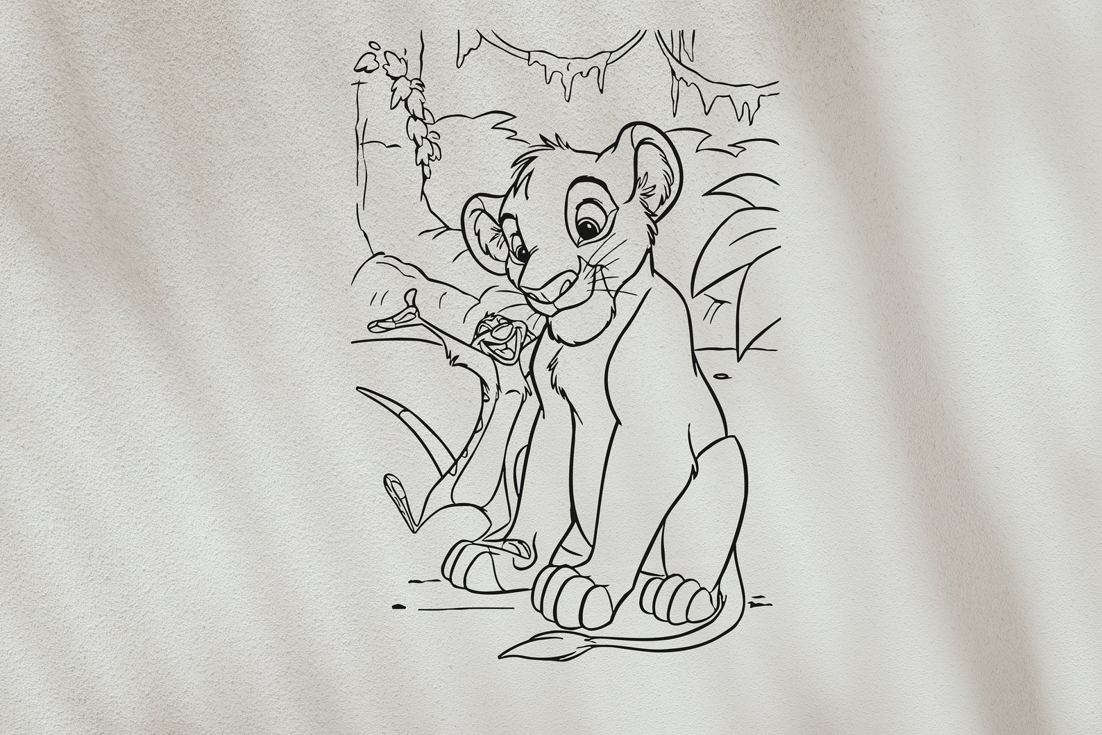 Simba decal Lion King sticker Simba Sticker Lion King Vinyl | Etsy