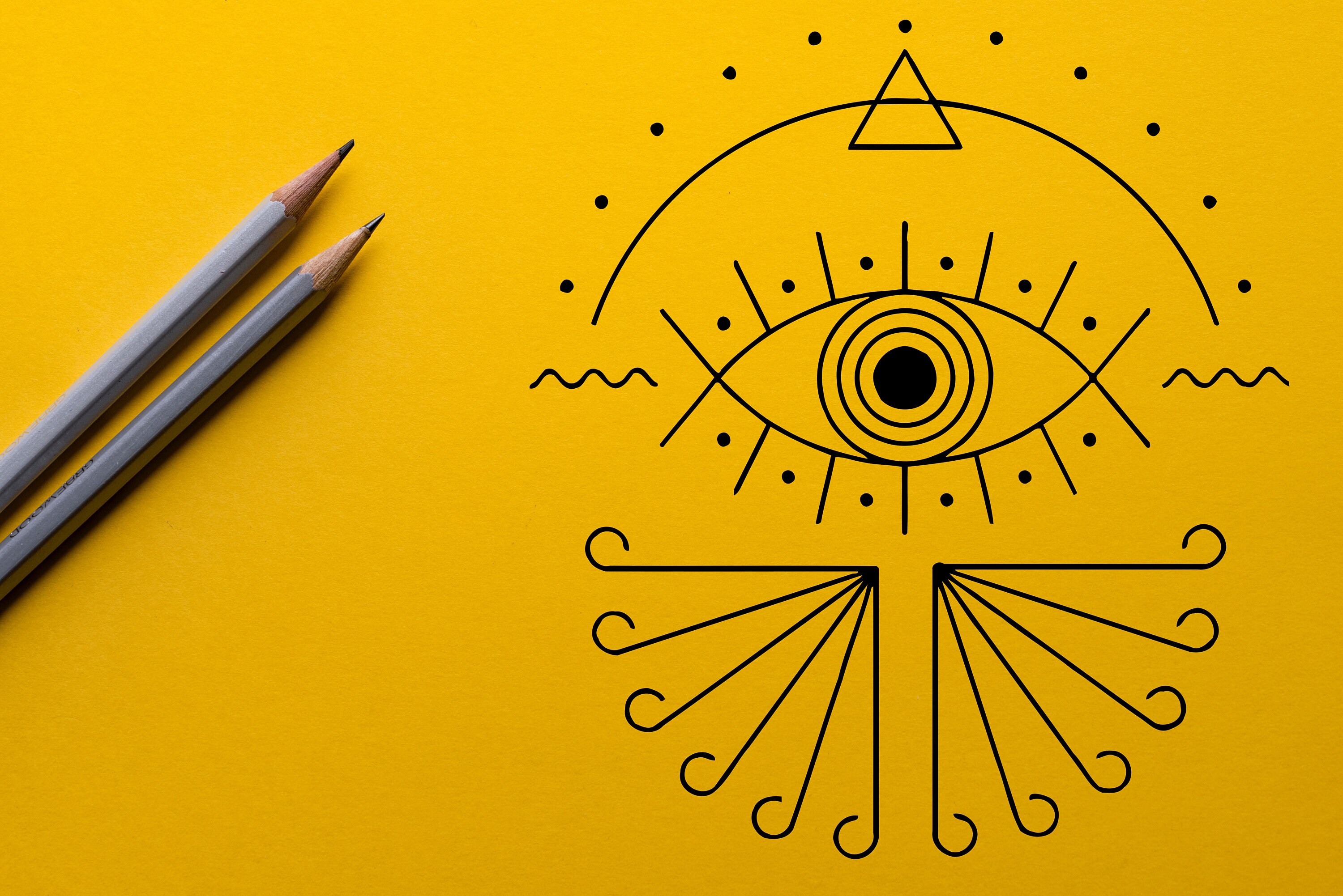 Home & Living Mystical Sun And Moon Galaxy Vinyl Celestial Art Sun Face ...