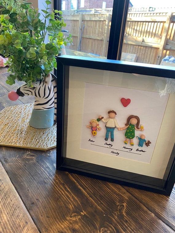 Bespoke Handmade Clay Frames Made to Order for You or Your | Etsy