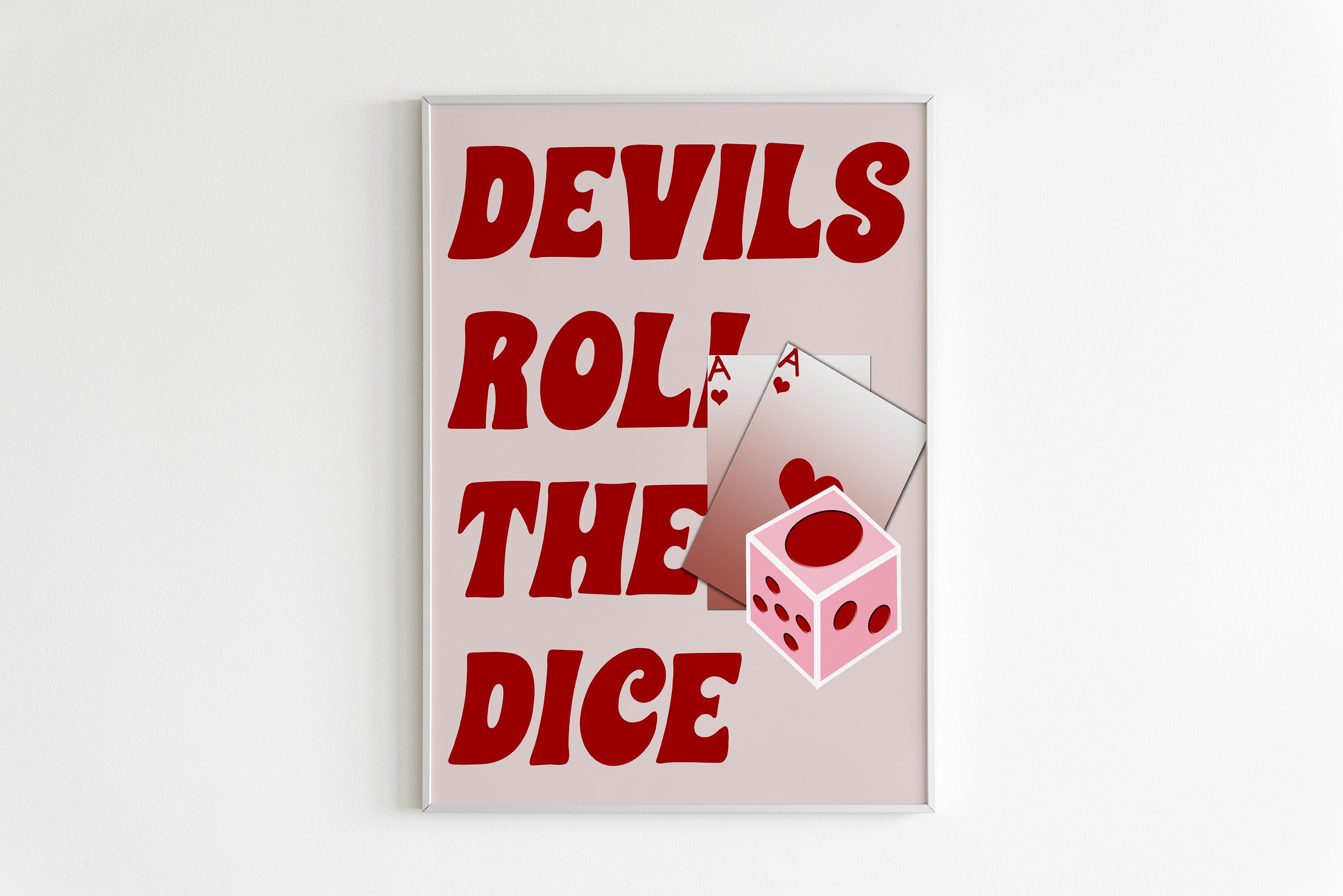 Taylor Devils Roll The Dice Poster sold by Digvijay Singh | SKU ...