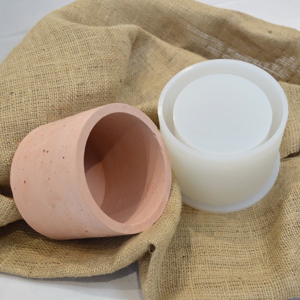 Concrete Planter Mold - Etsy