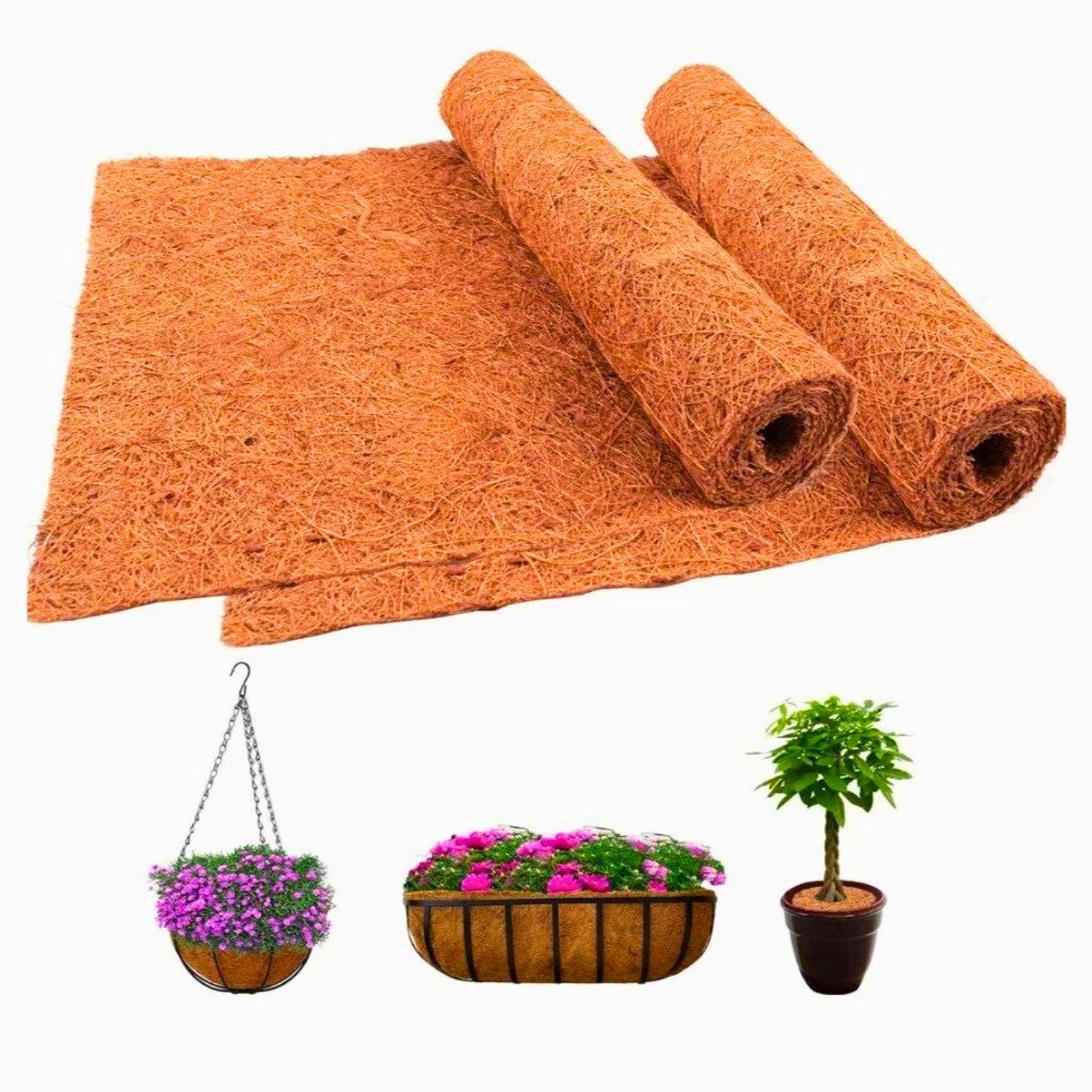 Coconut Coir Microgreens Grow Mat: Natural Hydroponic Seed Starter - Etsy