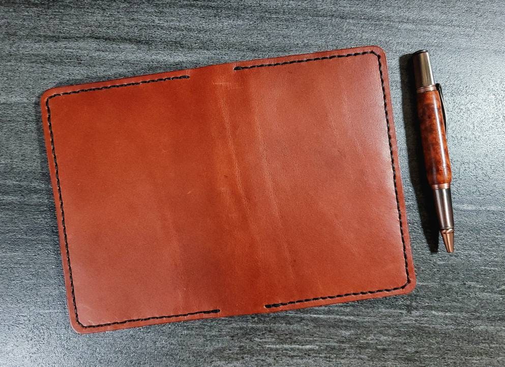 Leather Field Notes Cover With Field Book - Etsy