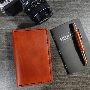 Leather Field Notes Cover With Field Book - Etsy