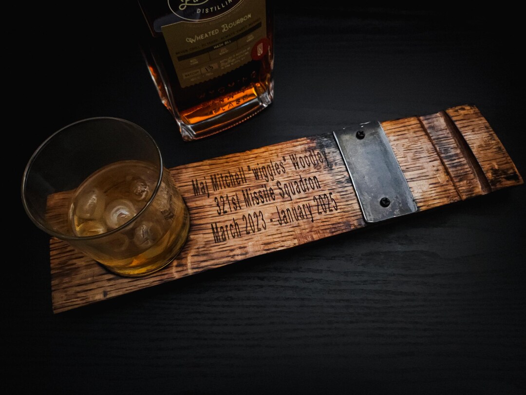 Large Barrel Stave Whiskey & Cigar Holder - Etsy