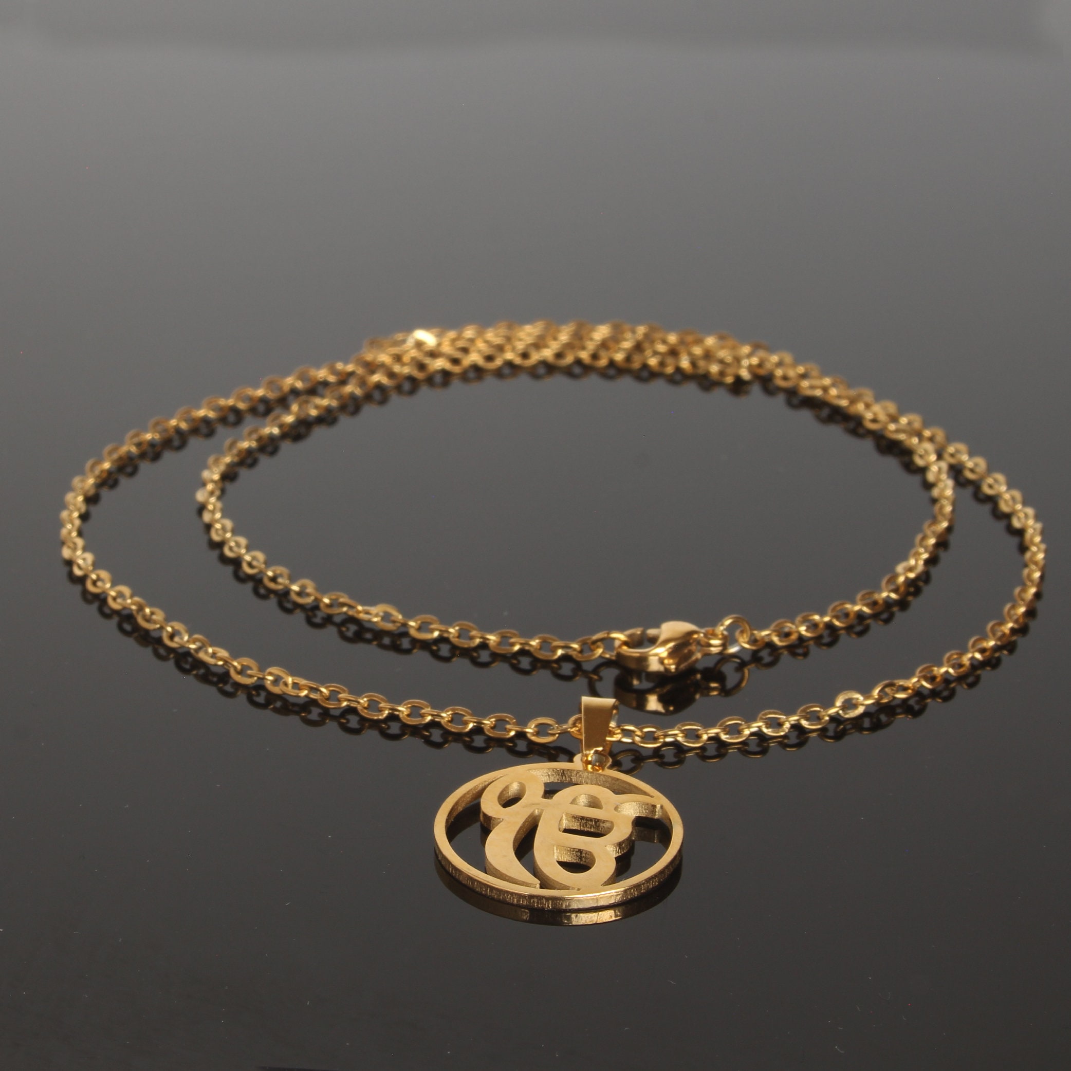 Gold Sikh Khalsa Ik Onkar EK Onkar Chain Necklace Pendant - Etsy