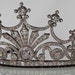 Victorian Inspired Queen Tiara 925 Sterling Silver CZ Zircon Bridal ...