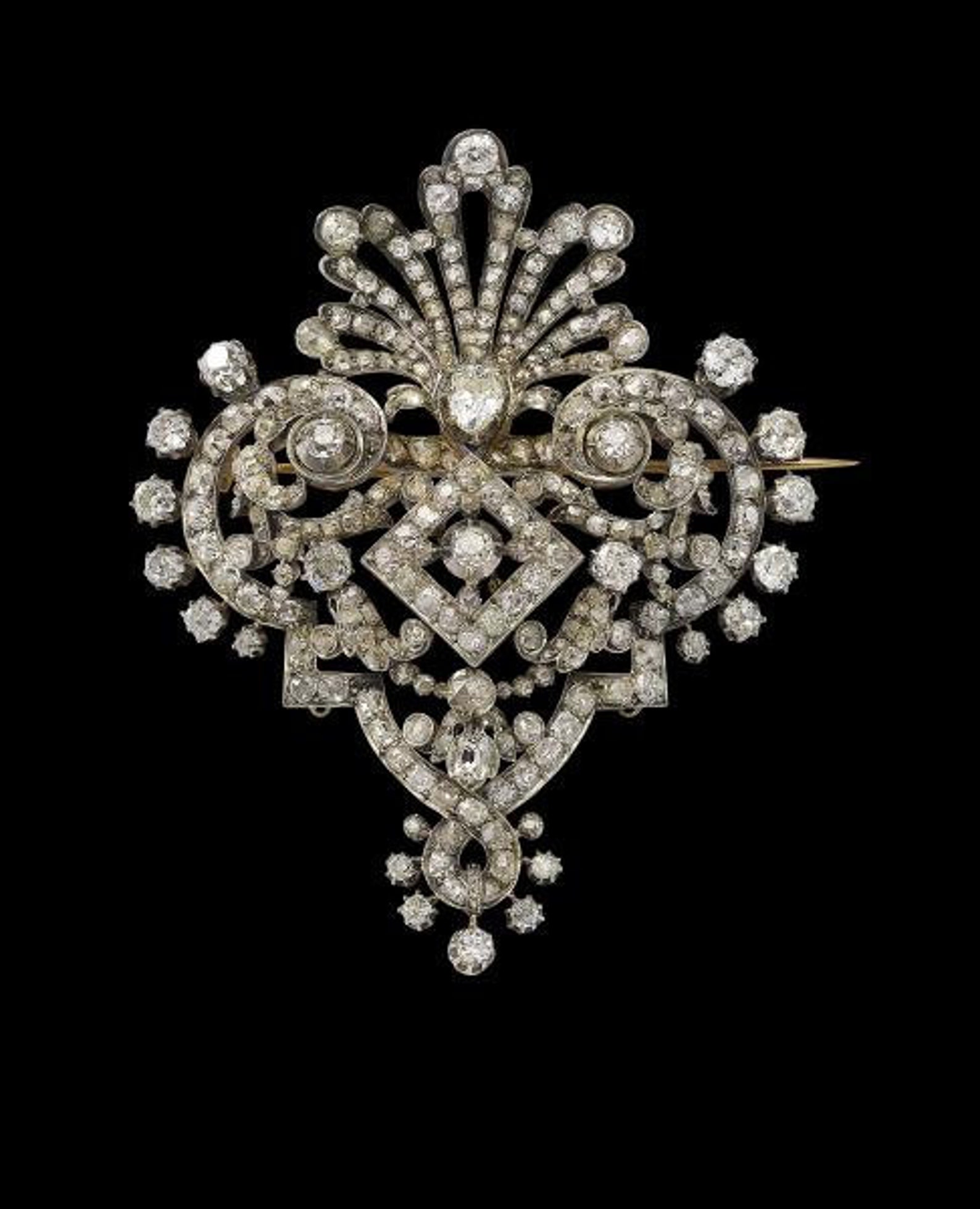 Handmade Antique Silver Brooch Made In India | Etsy