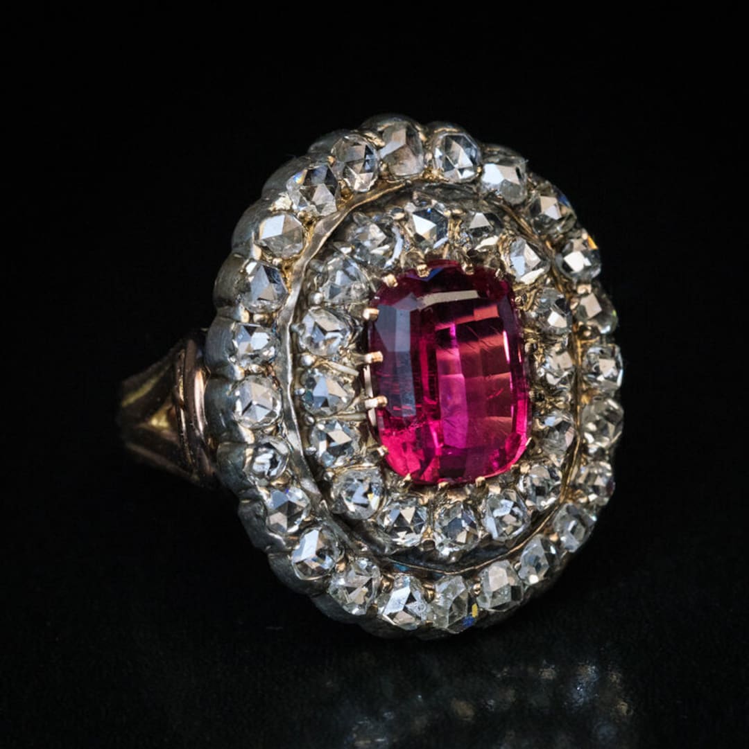 Handmade Victorian Art Antique Ruby Ring 925 Sterling Silver - Etsy