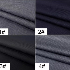 Simple Stripe Suit Fabric, Polyester Suiting Fabric, Fashion Worsted ...