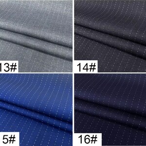 Simple Stripe Suit Fabric, Polyester Suiting Fabric, Fashion Worsted ...