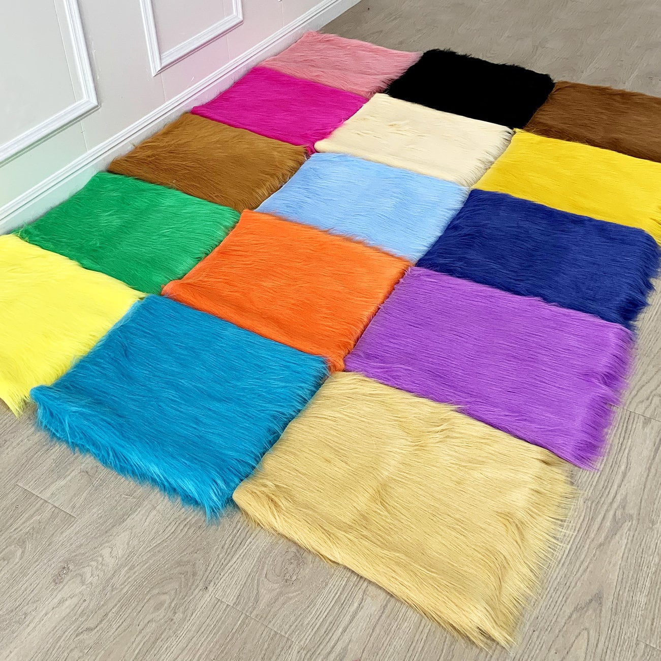 LONG Pile PLUSH Fabric Faux Fur Fabric Fursuit Material - Etsy