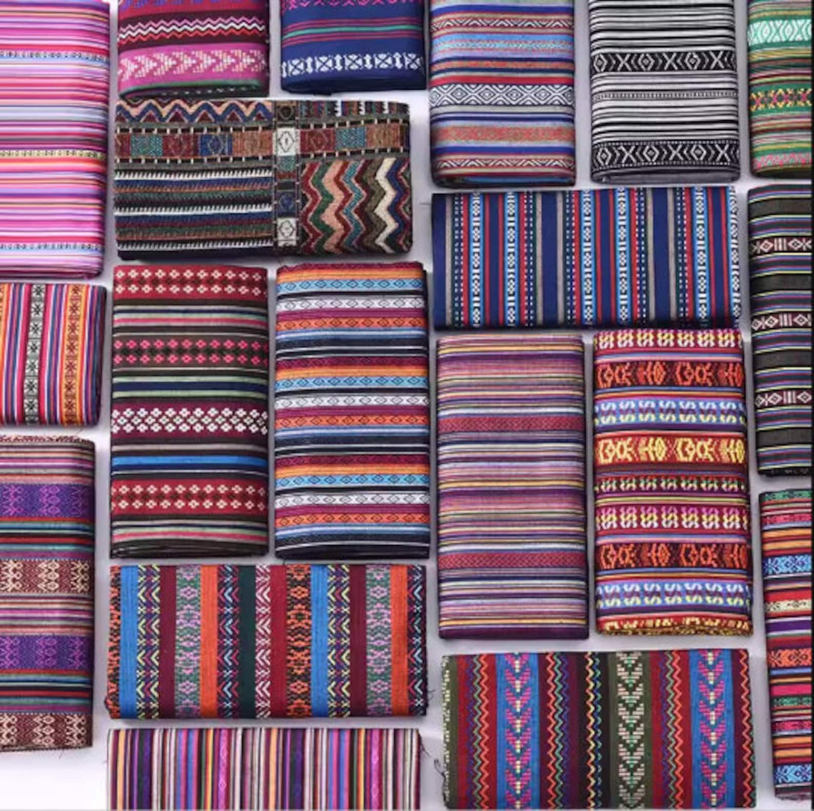 Anatolian Kurdish Nomad Cotton Fabric, Ethnic Belt, Scarf - Bohemian ...