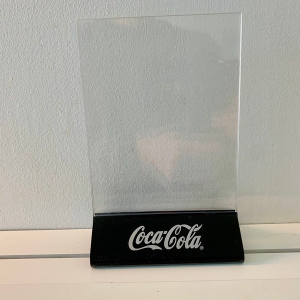 Coca Cola Menu Holder - Etsy