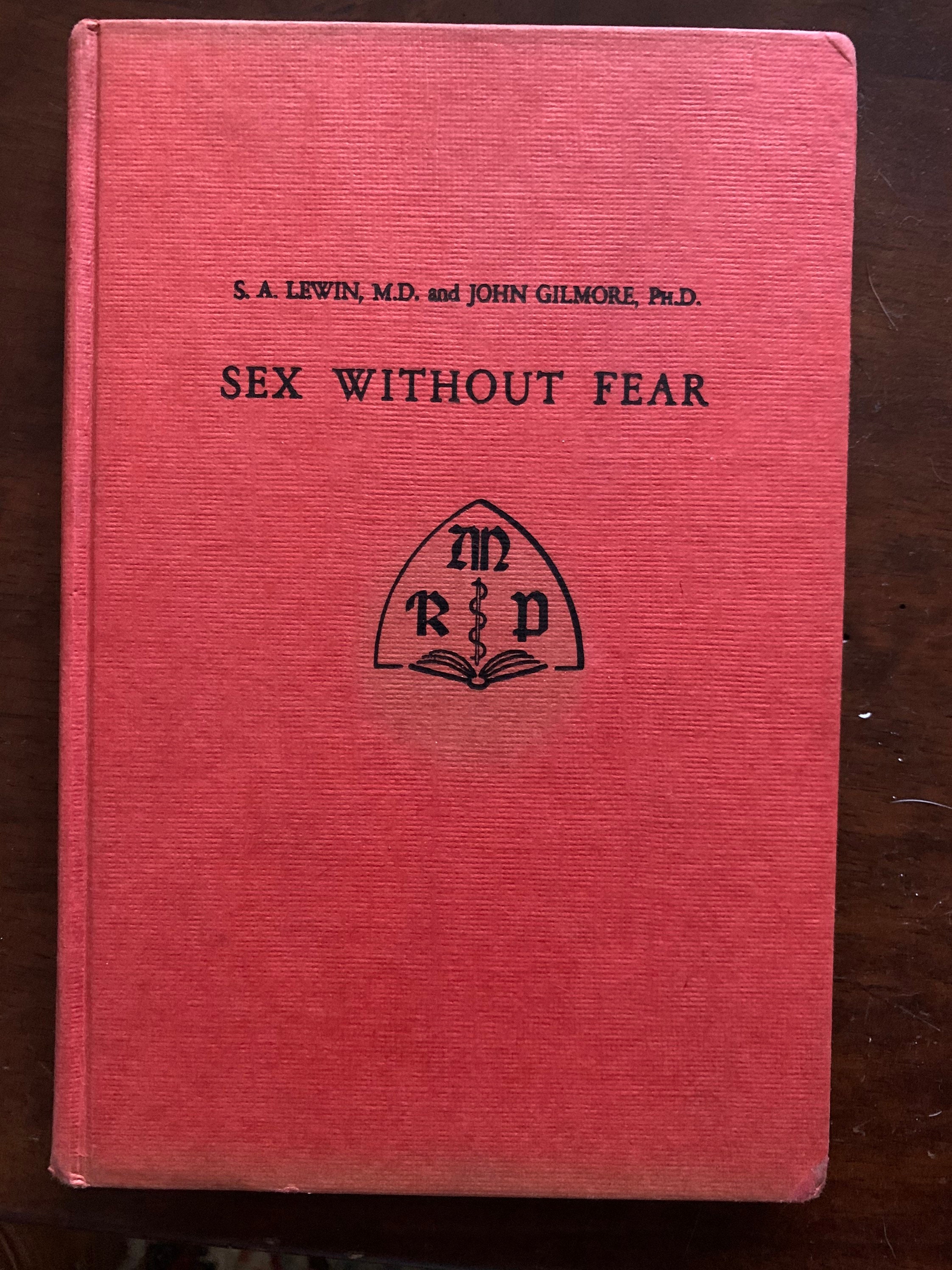 1964 Vintage Book Sex Ed Sex Without Fear Great Etsy